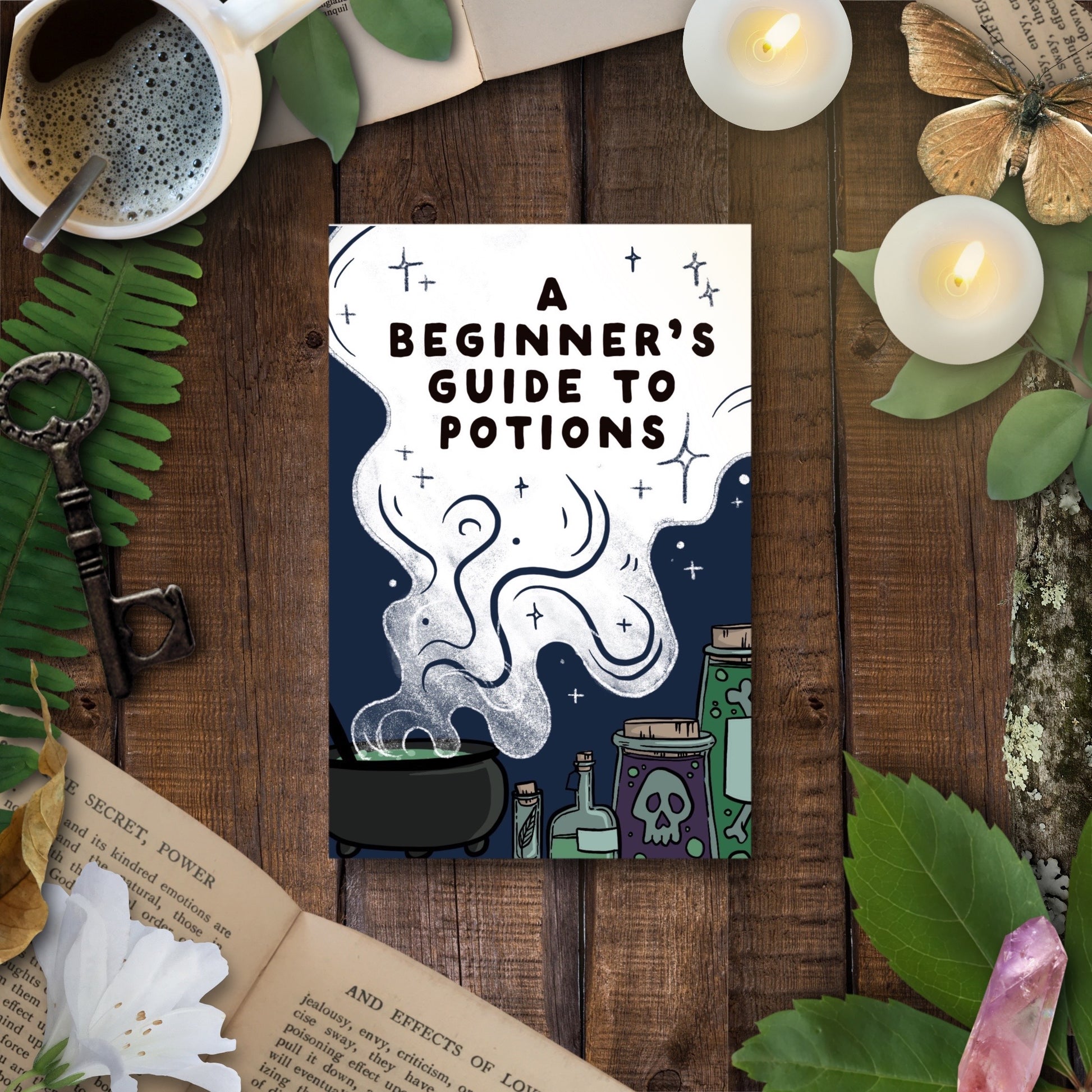 Guide to Potions A5 Softcover Notebook | Tied Fates Stationery